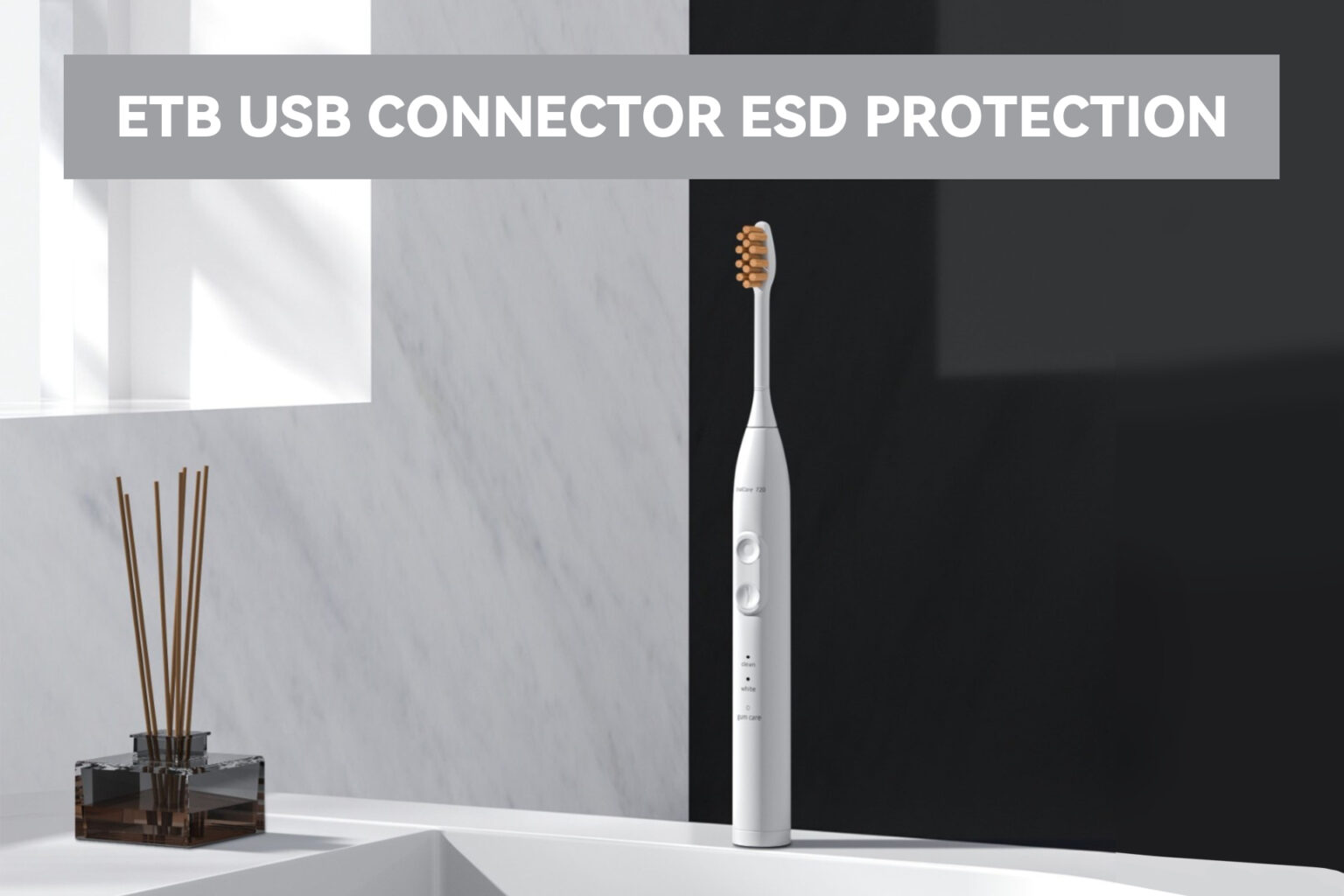 Electric Toothbrush USB Connector ESD Protection – Jingyang Electronics
